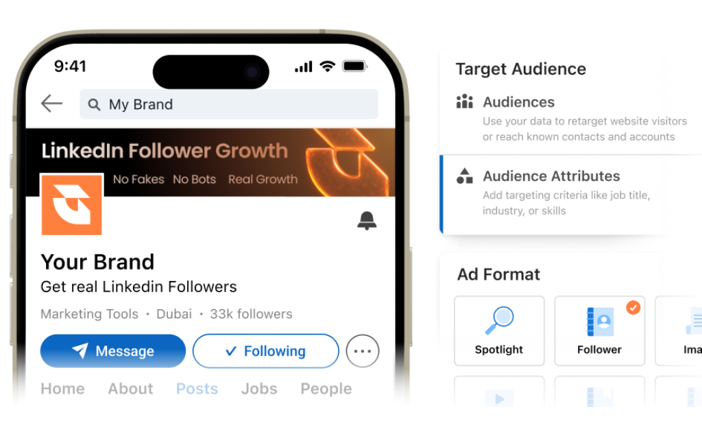 LinkedIn Growth Ads | Smarcomms