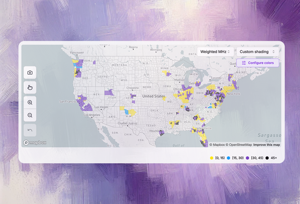 Improving Map Readability with Discrete Color Intervals