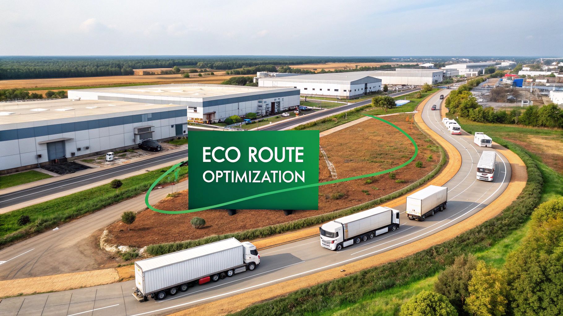 Sustainable Logistics Route Optimization Boost Efficiency Save Costs